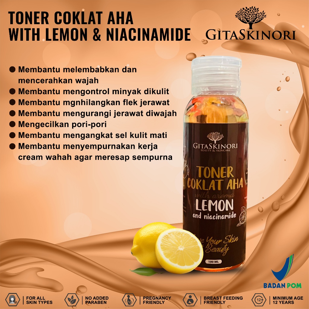 Jual BPOM TONER WAJAH KELUPAS STRONG COKELAT ATASI KULIT JERAWAT KUSAM ...