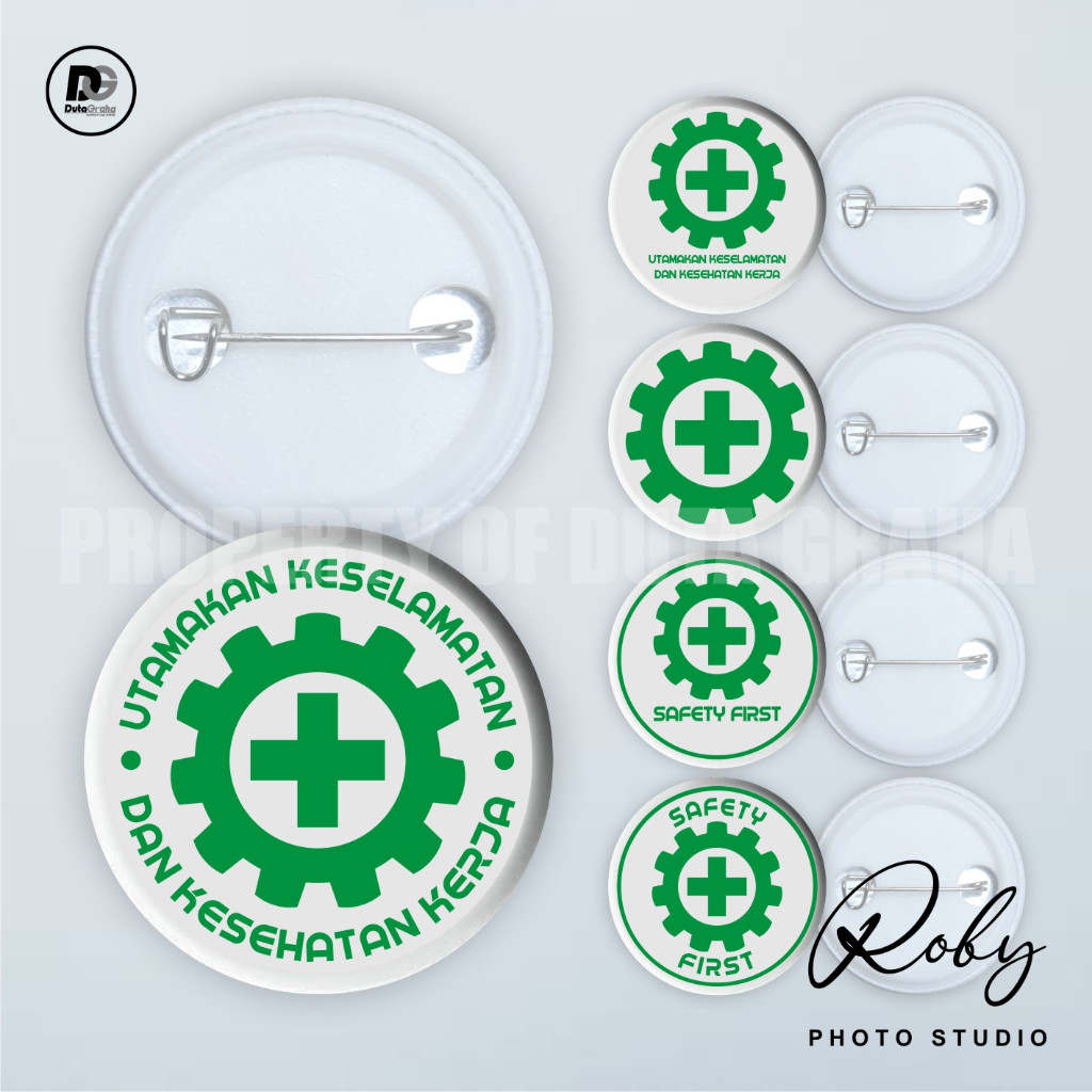 Jual [PIN PRESS] K3 SAFETY FIRST P3K Pin Bros Aksesoris Souvenir ...