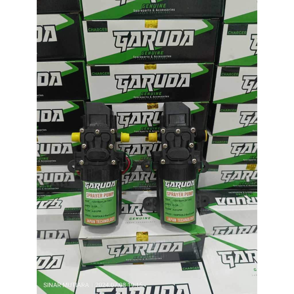Jual DINAMO / PUMP / POMPA AIR 100 PSI merk GARUDA new arrival KUALITAS ...