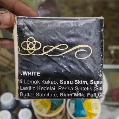 Jual Dark Chocolate White Chocolate Coklat Batangan Putih | Shopee ...