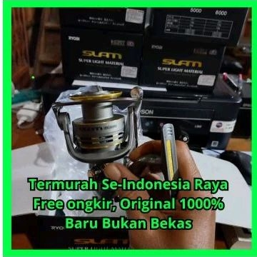 Jual Mesin Pancing Reel Rill ril Ryobi Slam NCRT 6000 Ori Asli Japan ...