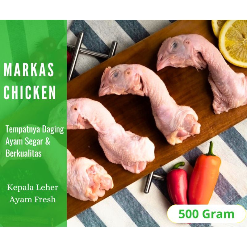 Jual Kepala Leher Ayam Fresh 500gr | Shopee Indonesia