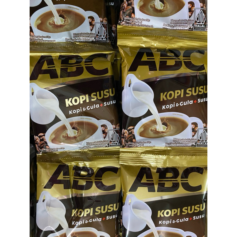 Jual kopi ABC susu | kopi sachet | kopi gula | kopi asli | kopi murah | Shopee Indonesia