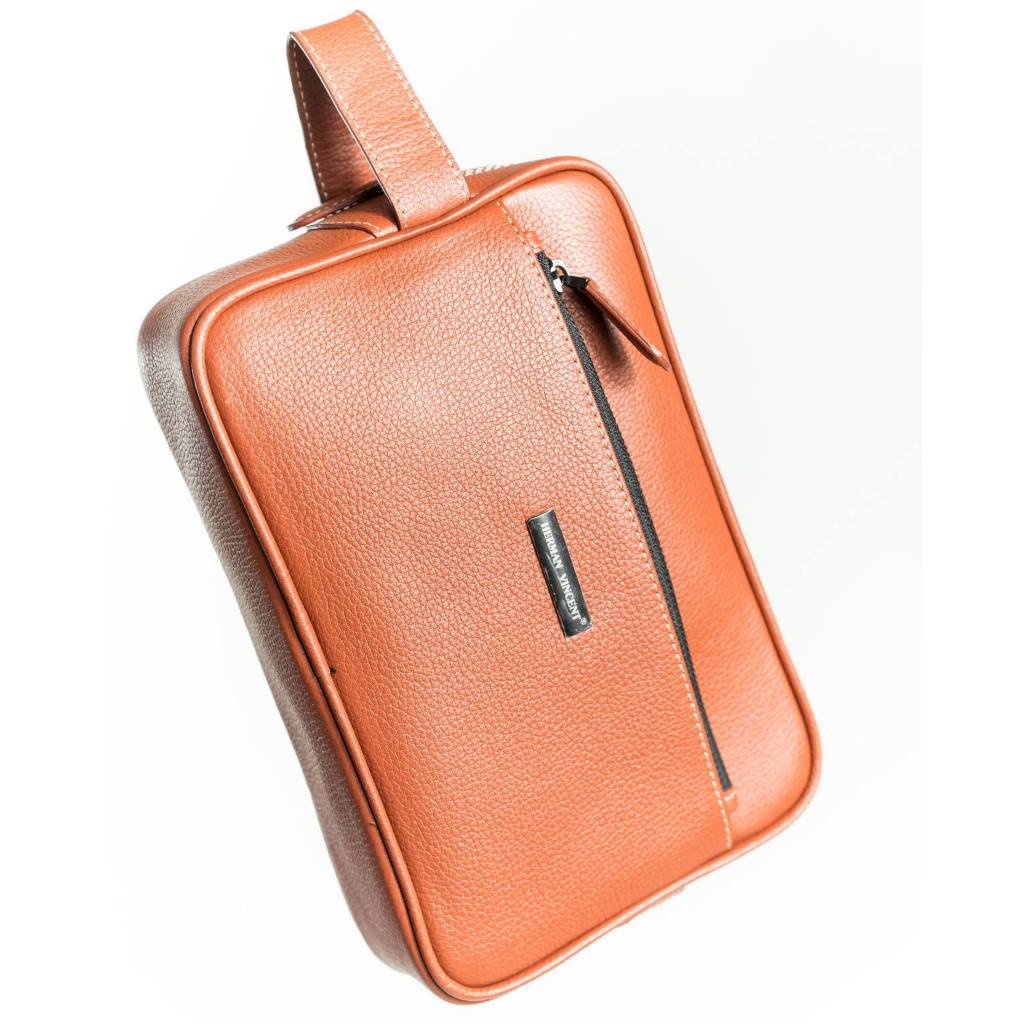 Jual HERMAN VINCENT - Leather Bag - Clutch Kulit Pria - Tas Genggam ...