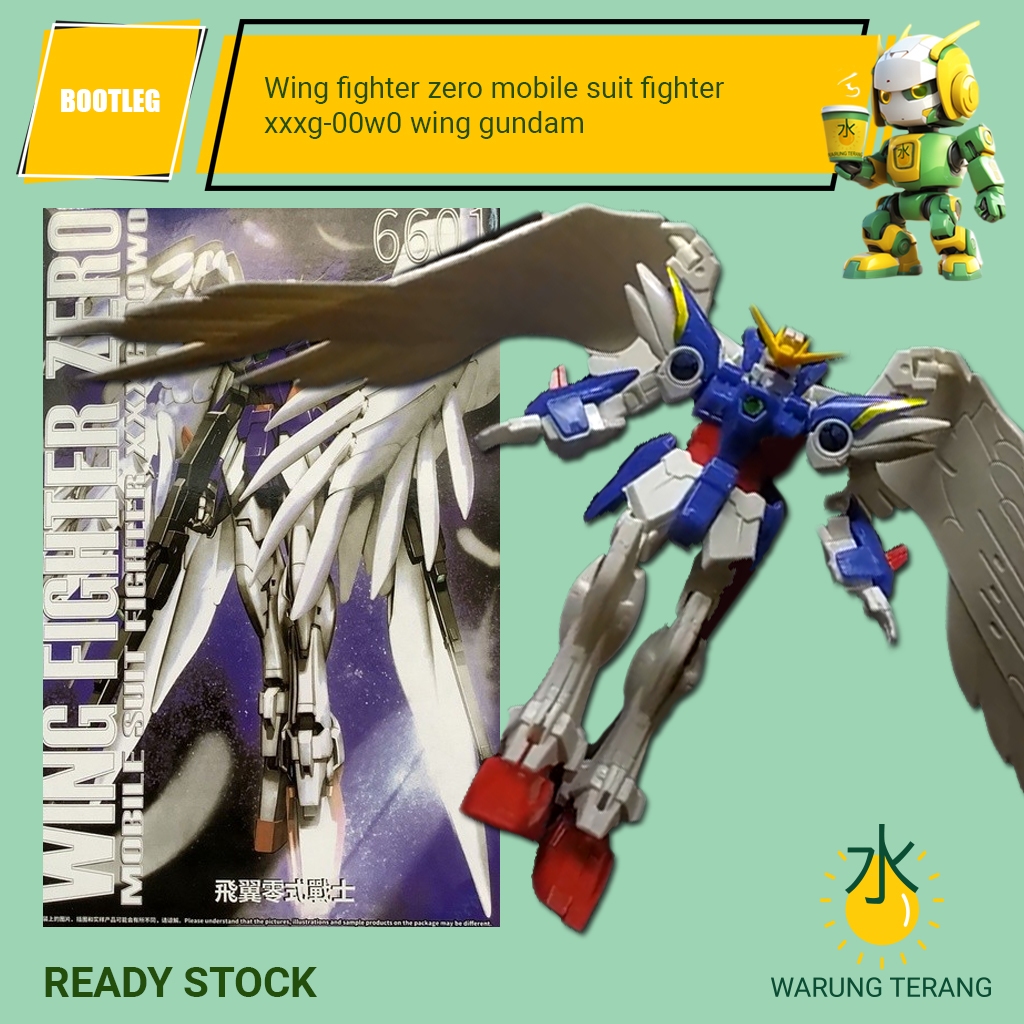 Jual Wing fighter zero mobile suit fighter xxxg-00w0 wing fightergandum ...