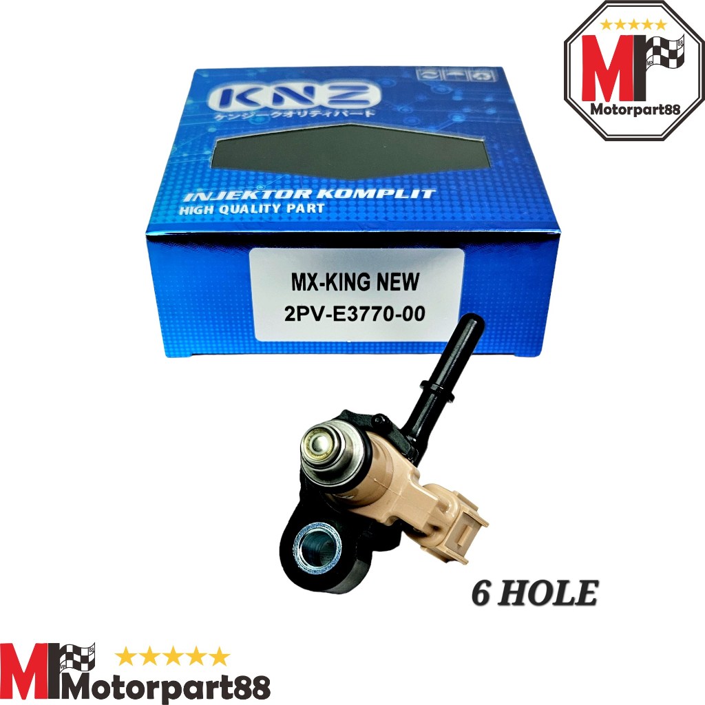 Jual INJEKTOR INJECTOR FUEL JUPITER MX KING NEW 2PV 6 HOLE KNZ | Shopee ...