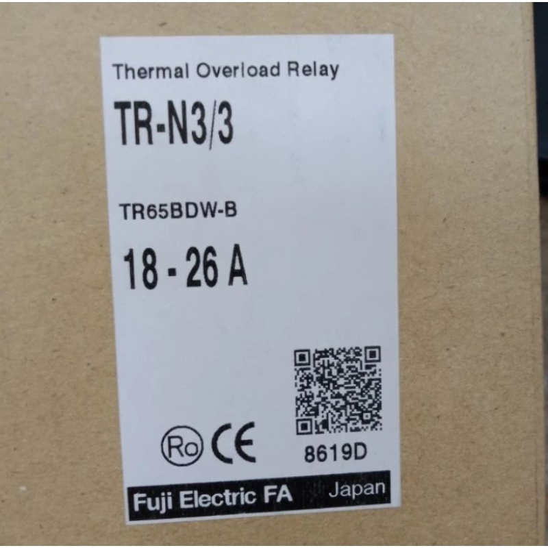 Jual THERMAL OVERLOAD RELAY FUJI TR-N3/3 18-26A ORIGINAL ASLI JAPAN | Shopee Indonesia