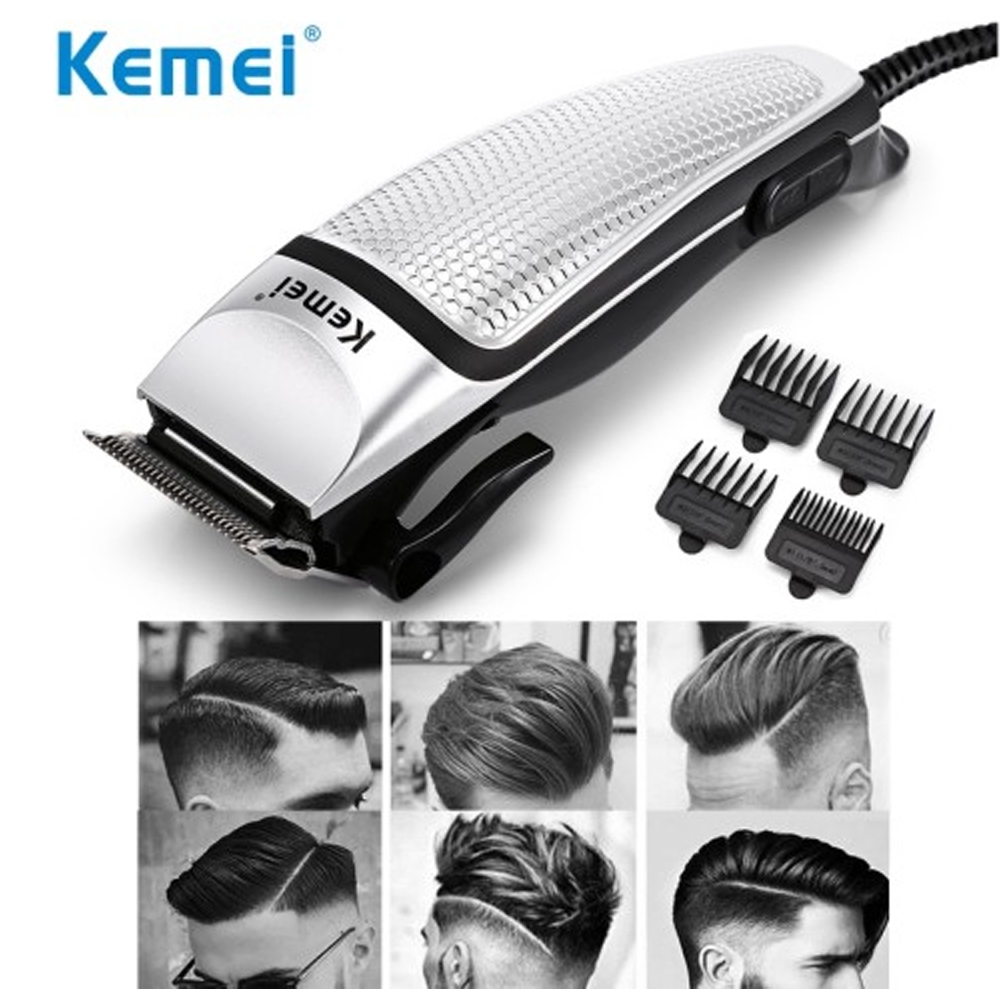 Jual Mesin Cukur Rambut Kemei KM-4639 / Alat Pangkas Potong Rambut ...