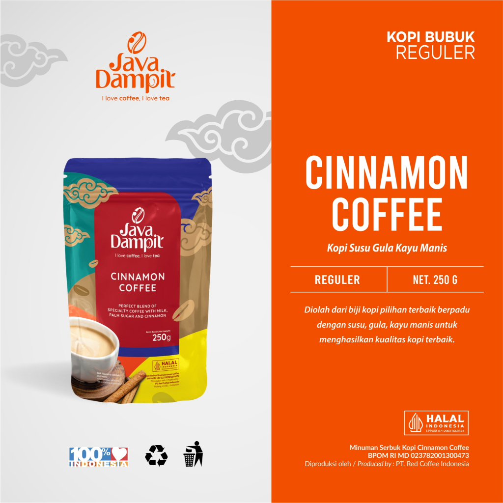 Jual KOPI BUBUK KAYU MANIS CINNAMON COFFEE POWDER 100g & 250g | Shopee ...