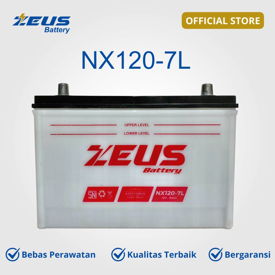 Jual Aki Mobil Toyota Innova Diesel Lama Zeus NX120-7L (95D31L) Aki ...