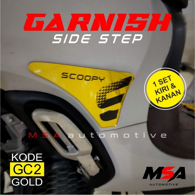 Jual GARNISH SIDE STEP SCOOPY EMBLEM SIDE STEP SCOOPY 2020 ,2021,2022 ...