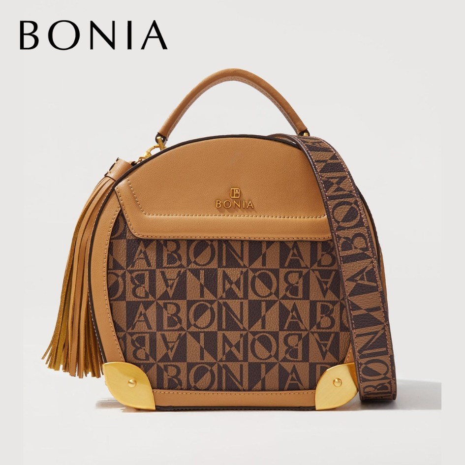 Jual Bonia - Monogram Sonia M (DEFECT SALE) | Shopee Indonesia