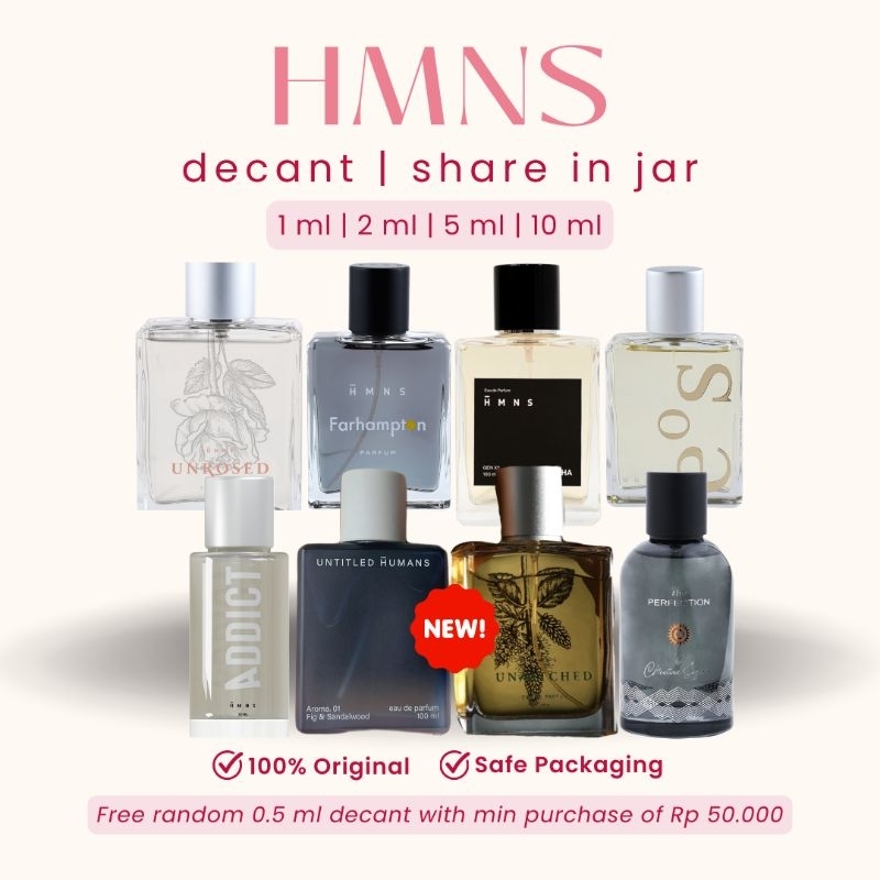 Jual [DECANT / SHARE IN JAR] HMNS - Unpatched (NEW), Untitled Humans ...