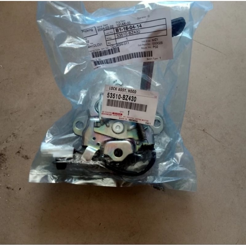 Jual Hood Lock Kunci Kap Mesin Avanza Veloz 2022 Up Original Toyota ...