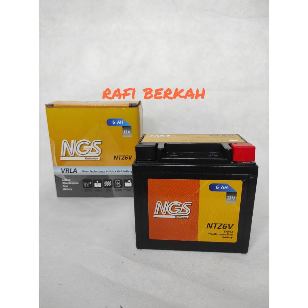 Jual Aki Motor HONDA Vario 125 NGS NTZ6V/GTZ6V 6AH | Shopee Indonesia