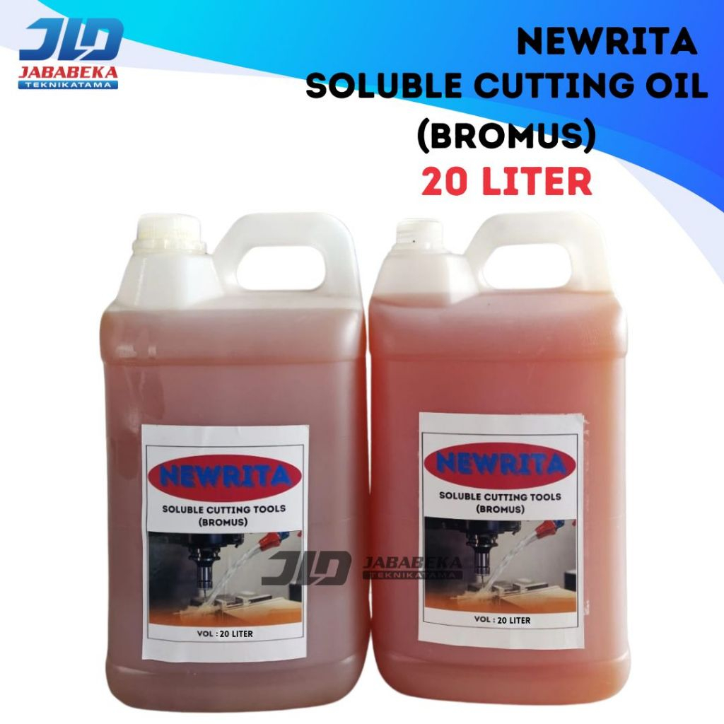 Jual Bromus Soluble Cutting Oil Oli Cutting Coolant Mesin CNC Milling ...