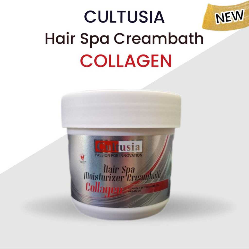 Jual ANEKA KOSMETIK - CULTUSIA HAIR SPA CREAMBATH COLLAGEN 500ML - HAIR SPA COLLAGEN CULTUSIA ...
