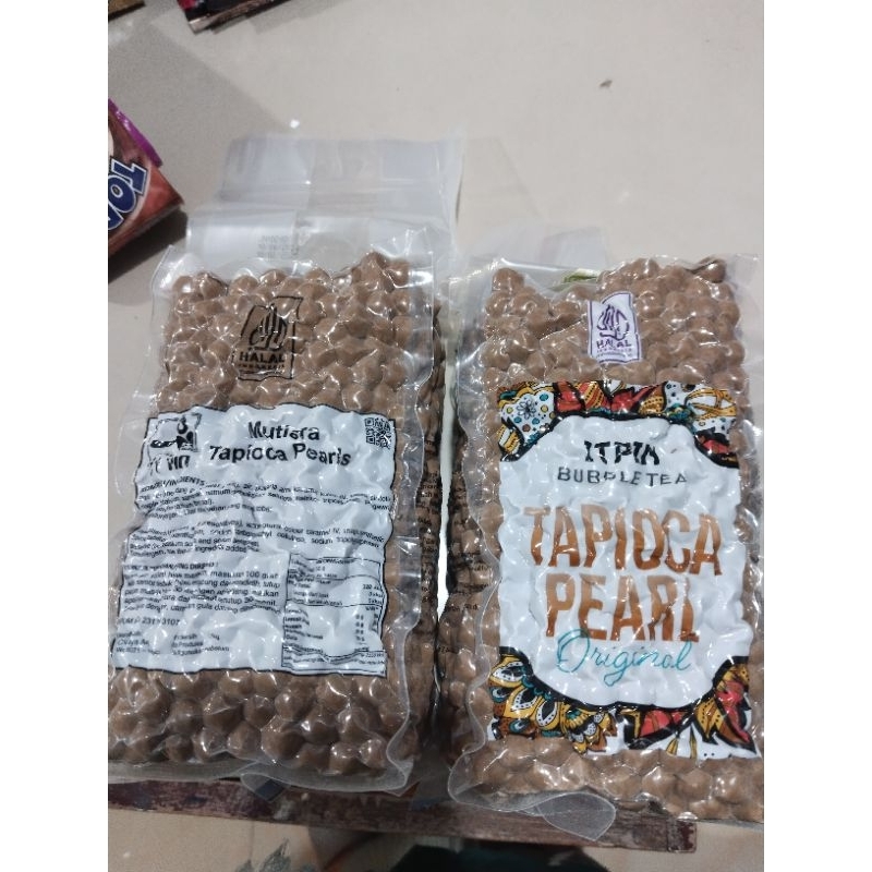 Jual Tapioca pearl original Itpin (Boba) 1 kg | Shopee Indonesia