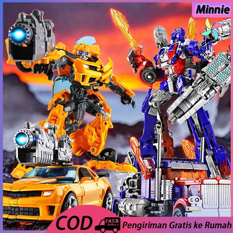 Jual 18CM Transformer Car Robot Toy/Mobil yang Akan Berubah/Truck Men ...