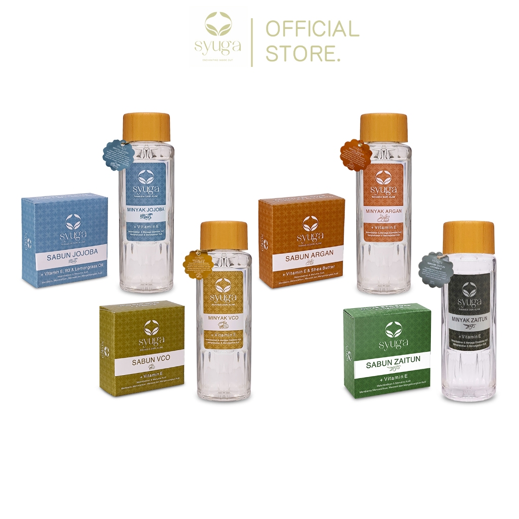 Jual Syuga Combo 2 Sabun Mandi 100GR Dan Minyak 150ML BPOM CMB SYU ...