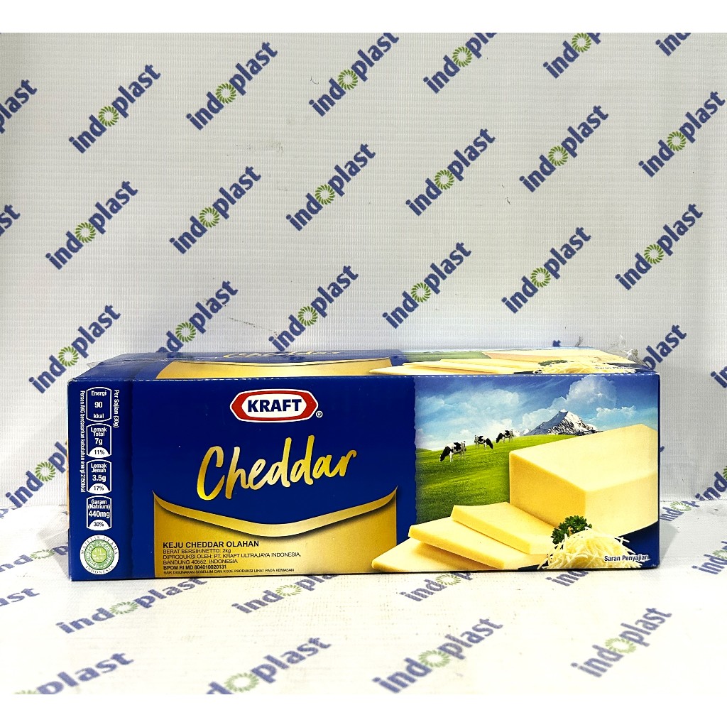 Jual KEJU KRAFT CHEDDAR 2 KG | Shopee Indonesia