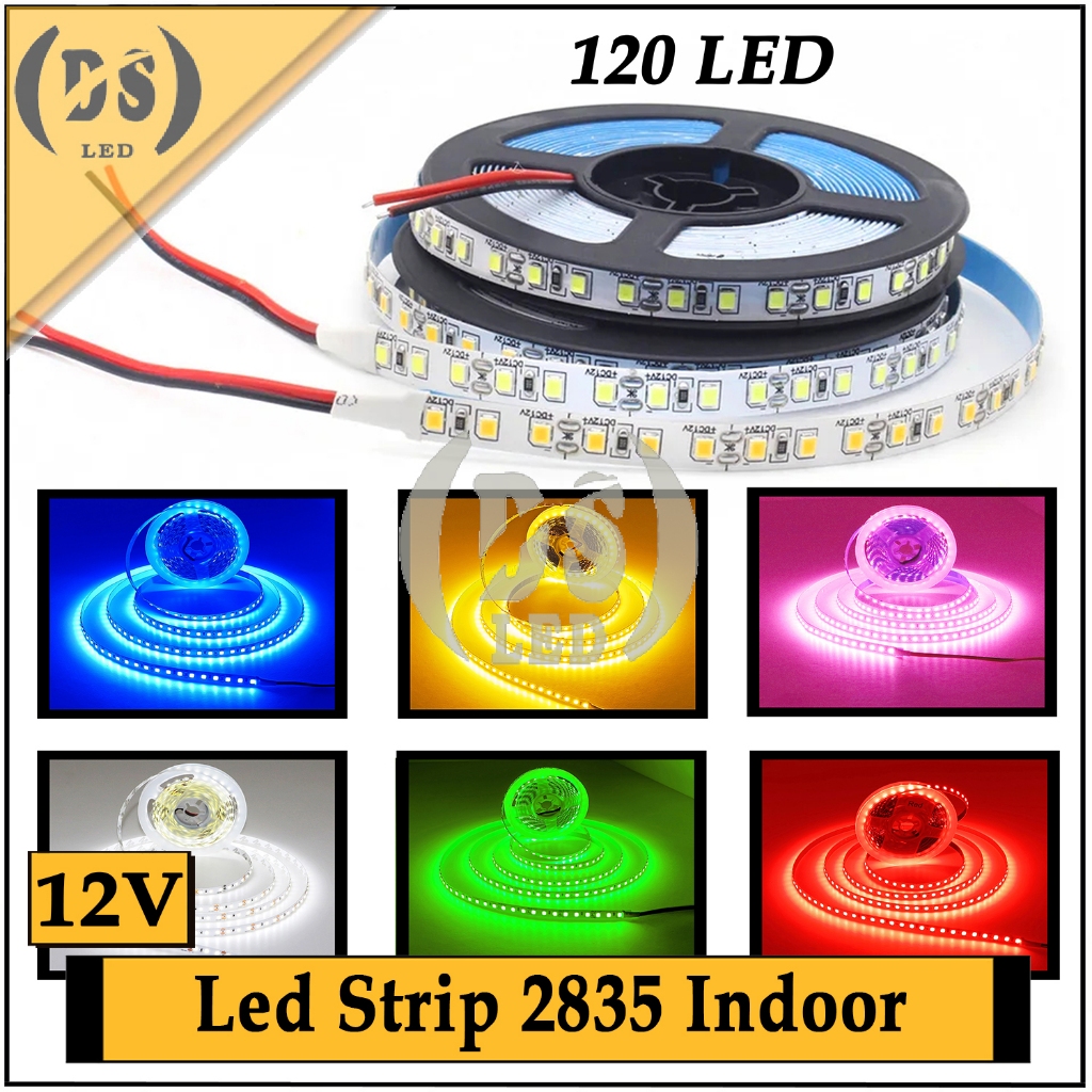 Jual 1 Roll Lampu LED Strip 2835 120LED Indoor IP33 12V / LED strip ...
