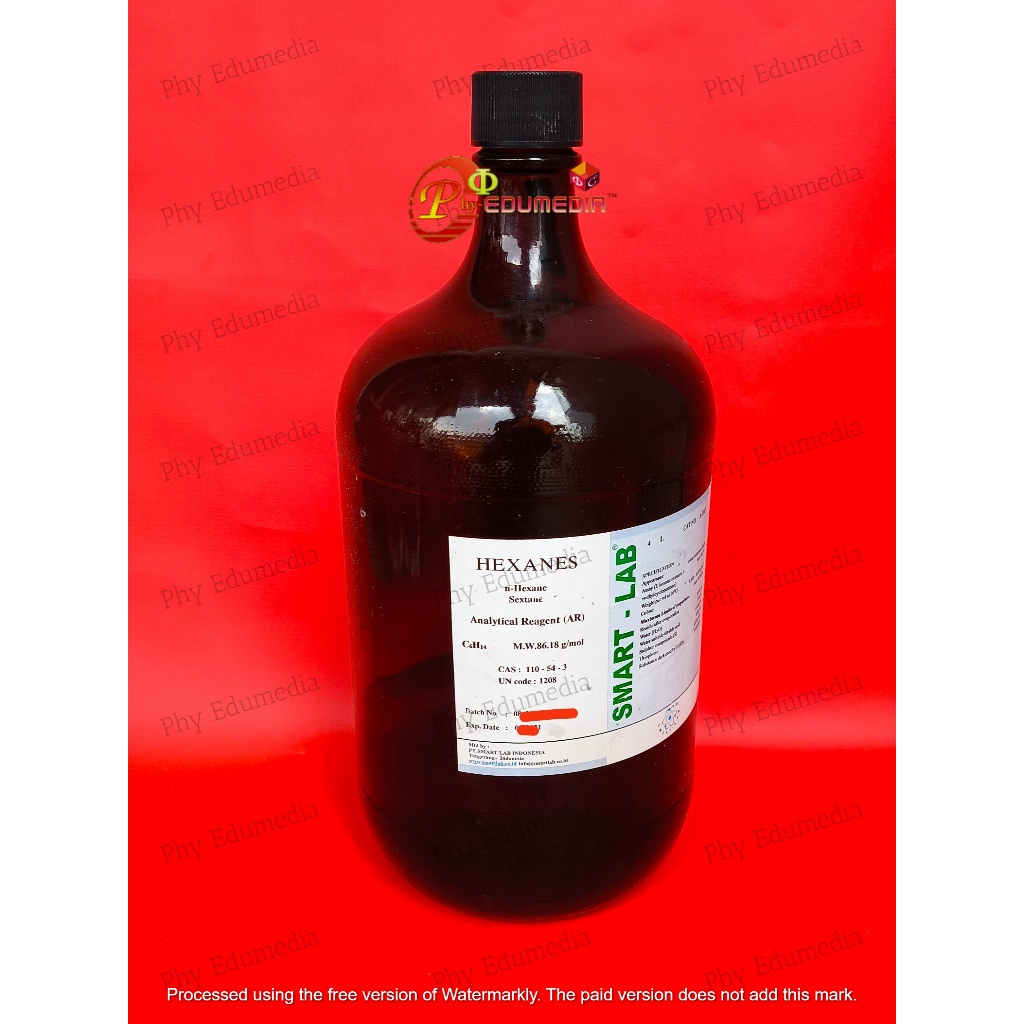 Jual N-Hexane / N-Heksana Pro Analysis Smartlab Per 1000ml 1 Liter ...