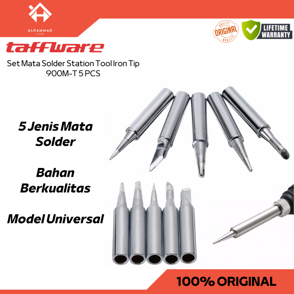 Jual Set Mata Solder Station Tool Iron Tip 900M-T 5 PCS | Shopee Indonesia