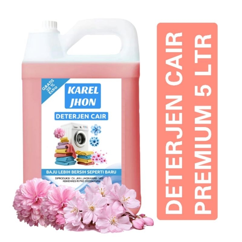 Jual Detergen/detergen cair/detergen cair 5 liter/detergen laundry ...