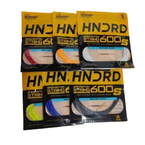 Jual Kualitas Terpopuler Senar Badminton SENAR RAKET hundred HNDRD 6S ...