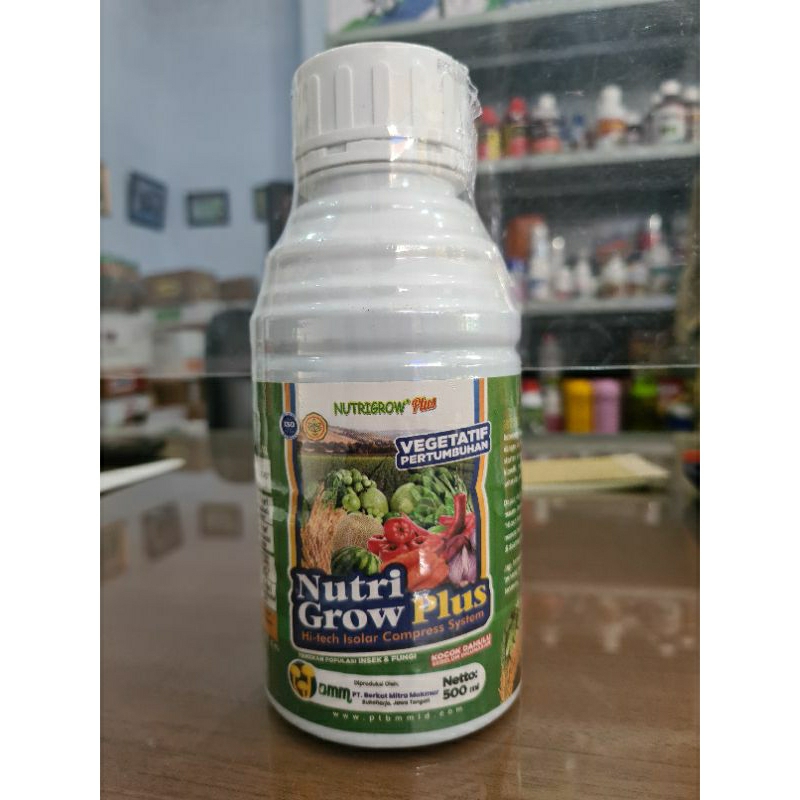 Jual NUTRIGROW PLUS DAUN - 500ml KEMASAN BARU | Shopee Indonesia