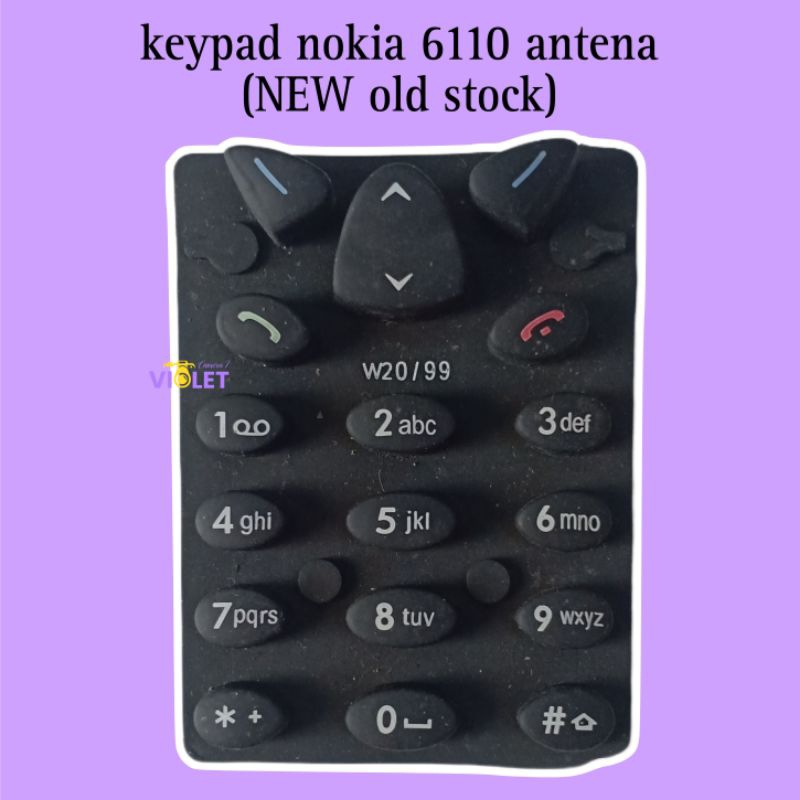 Jual keypad nokia 6110 antena NEW (BARU) old stock. keypad nokia 6110 ...
