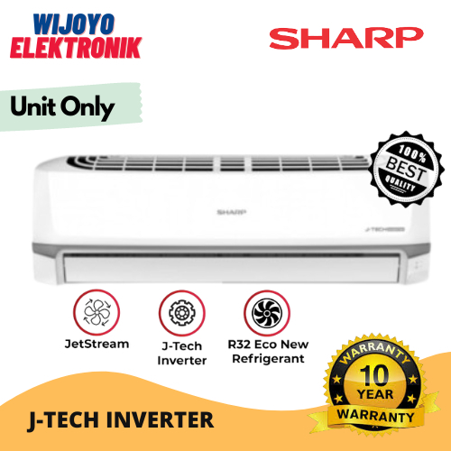 Jual (KHUSUS LUAR KOTA) AC SHARP 1PK INVERTER AH-X10ZY/ X10BEY | Shopee ...