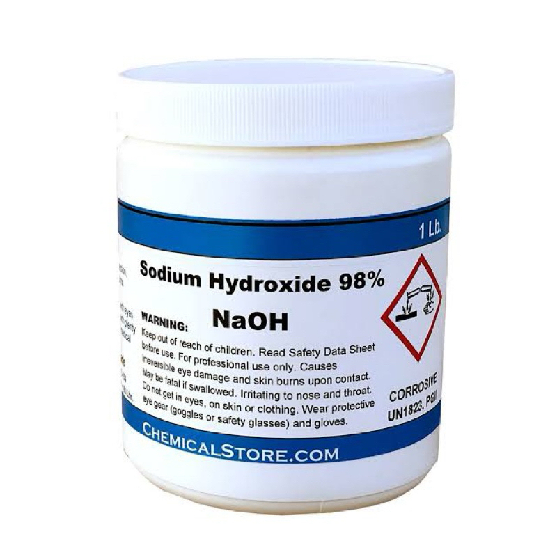 Jual flakes caustic soda natrium hydroxide sodium hydroxide NaOH soap ...