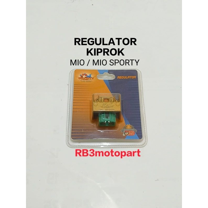Jual KIPROK REGULATOR ASSY GOMEXX MIO MIO SPORTY SOUL FINO KARBU ...