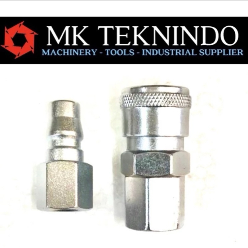 Jual Coupler Set Sambungan Selang Kompresor Angin & Cat Connector ...
