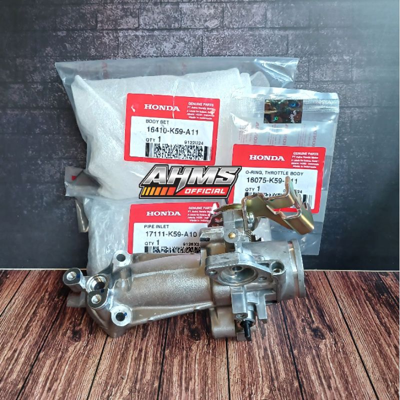 Jual Throttle Body Set TB Vario 150 eSP K59 Original AHM ( Tanpa Sensor ) | Shopee Indonesia