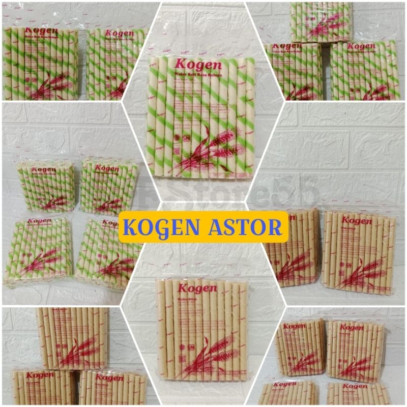 Jual ASTOR KHONG GUAN / KOGEN WAFER STICK SUSU / KOGEN COCONUT KELAPA ...