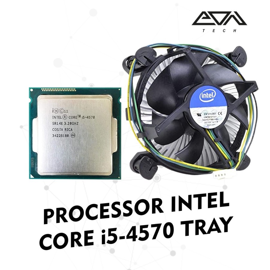 Jual Intel Core i5 4570 Processor Tray + Fan (socket 1150 | H81 ...