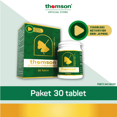 Jual Thomson Activated Ginkgo Extract 30s+30s+30s Tablet (90s Tablet ...