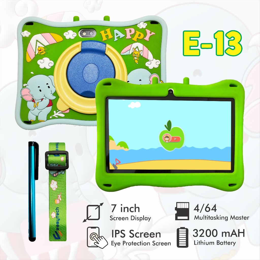 Jual Tablet Anak Android Easytech E-13 Layar Sentuh IPS 7 Inch WiFi Only 2GB/16GB / Tablet ...