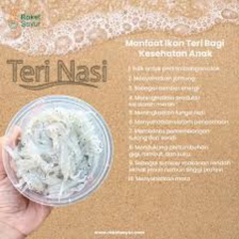 Jual IKAN TERI NASI BASAH 250Gr (INSTANT EXP) | Shopee Indonesia