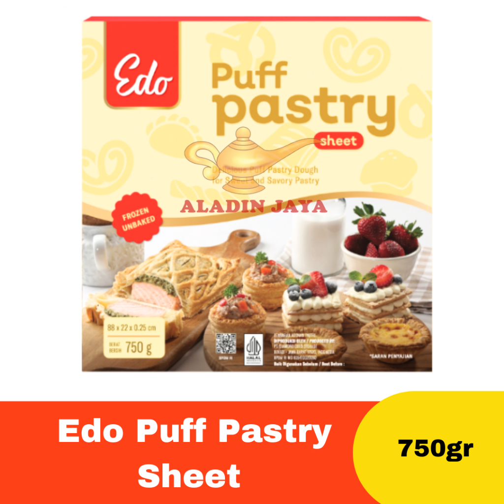 Jual Edo Puff Pastry Sheet | 750gr | Shopee Indonesia