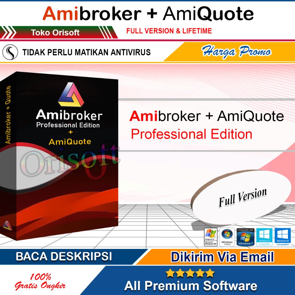 Jual Amibroker 6.30 + AmiQuote 3.31 Professional Edition | Shopee Indonesia