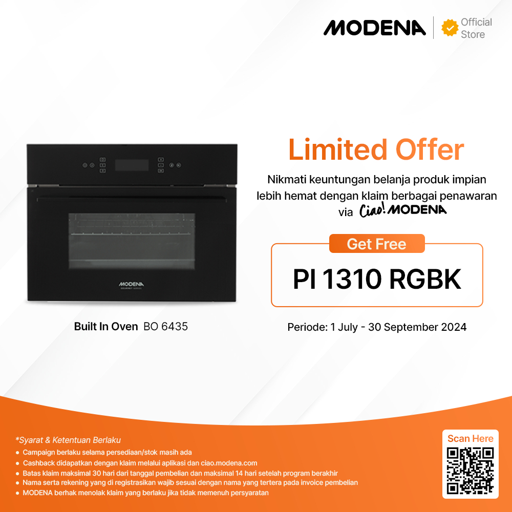 Jual MODENA Built-in Oven - BO 6435 | Shopee Indonesia