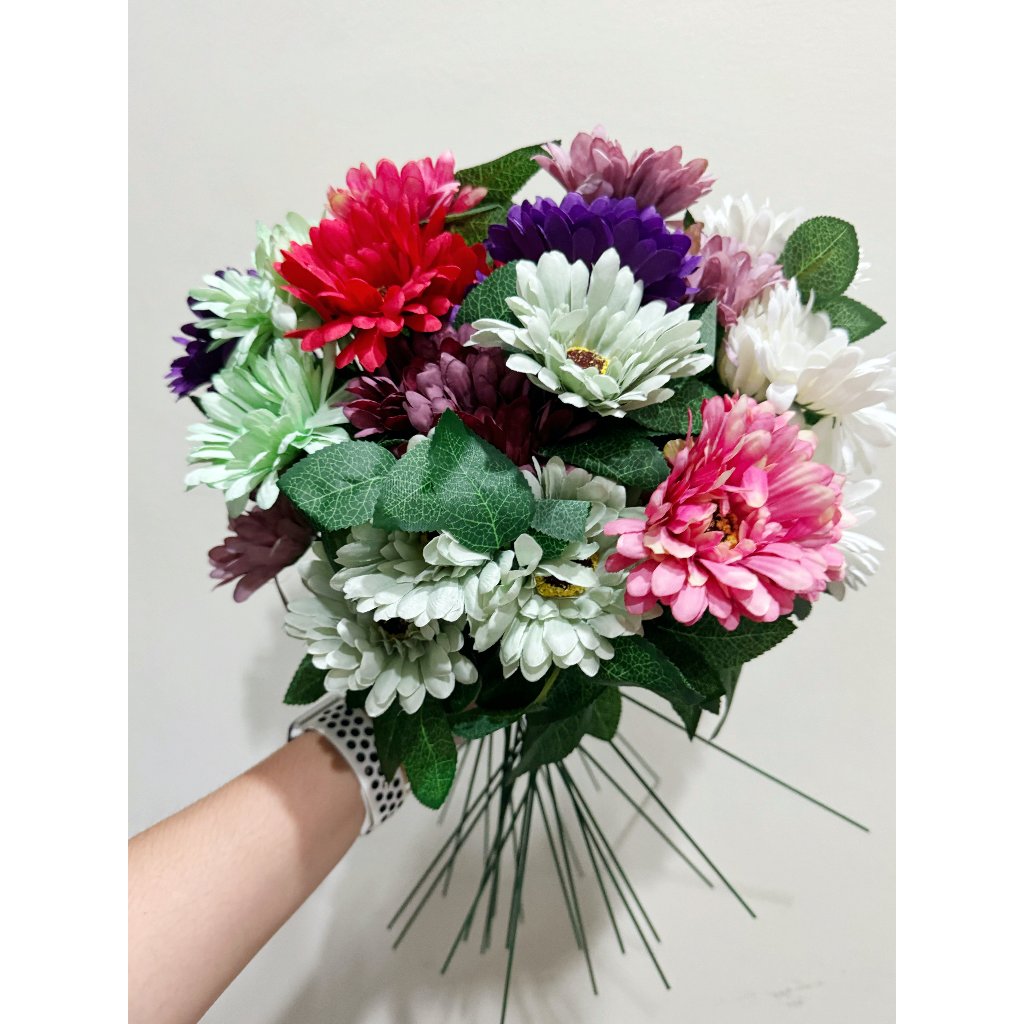 Jual Bunga Gerbera | Artificial Setangkai Buket Bunga Garbera Daisy ...