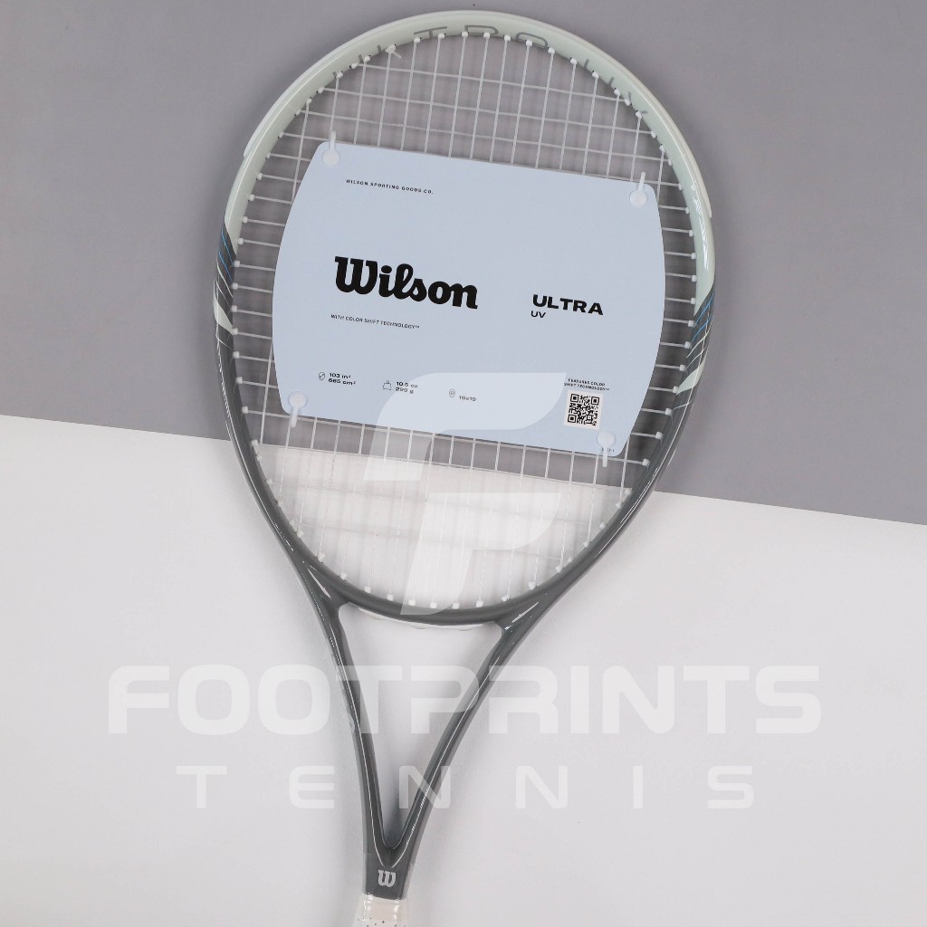 Jual Raket Tenis Wilson Ultra UV Blue 103 Tennis Racket Pemula 299gr ...