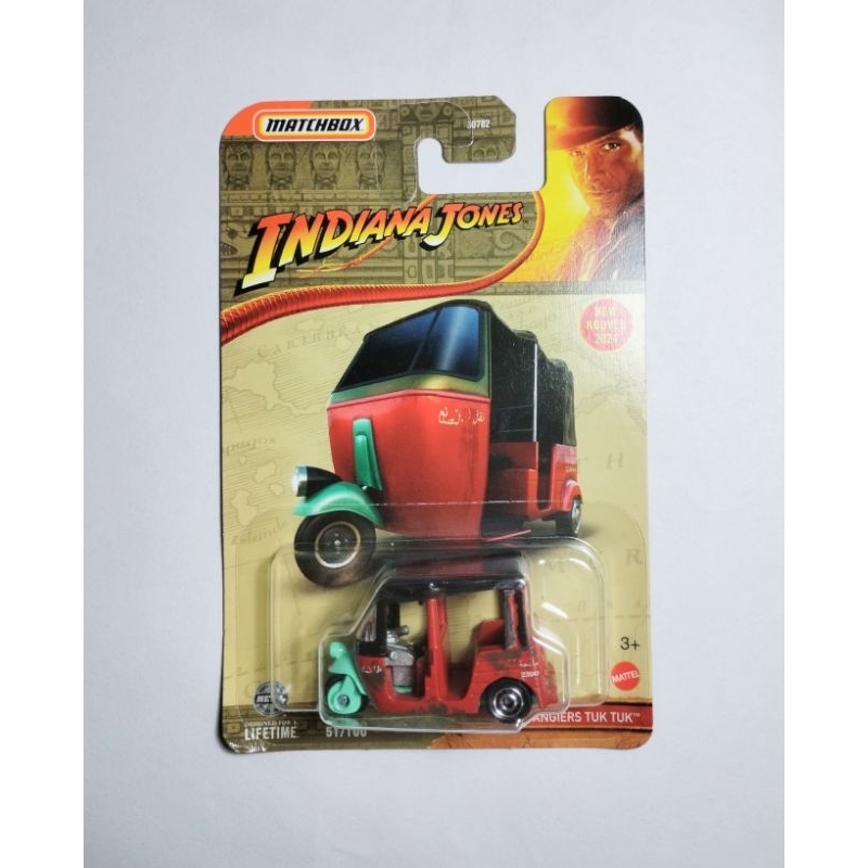 Jual Matchbox Indiana Jones MBX Tangiers Tuk Tuk | Shopee Indonesia