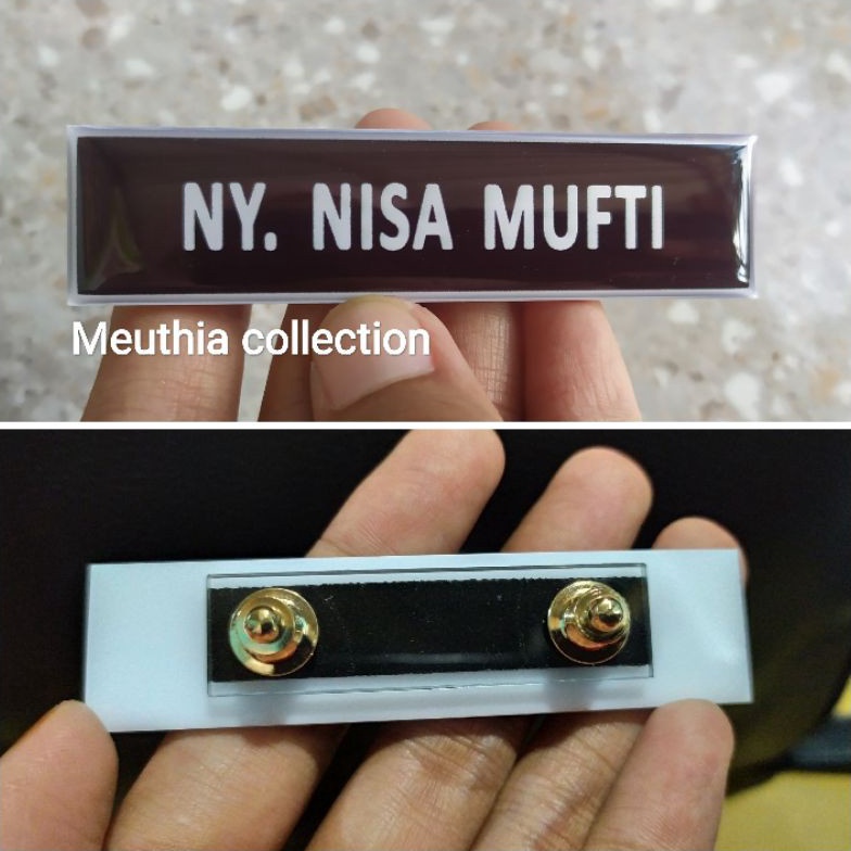 Jual KODE S2Q3 Papan Nama Standart Bhayangkari Persit Jalasenastri IKKT ...