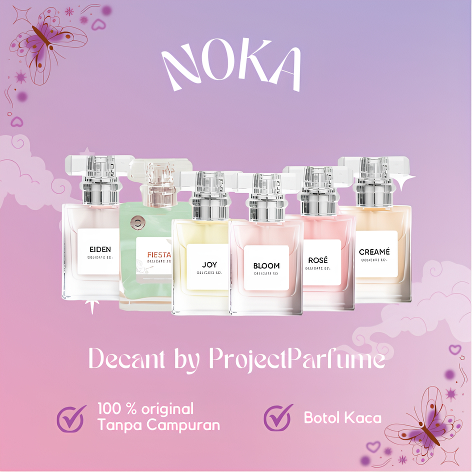Jual [Decant Share] NOKA Perfume - Creame | Bloom | Fiesta | Joy ...
